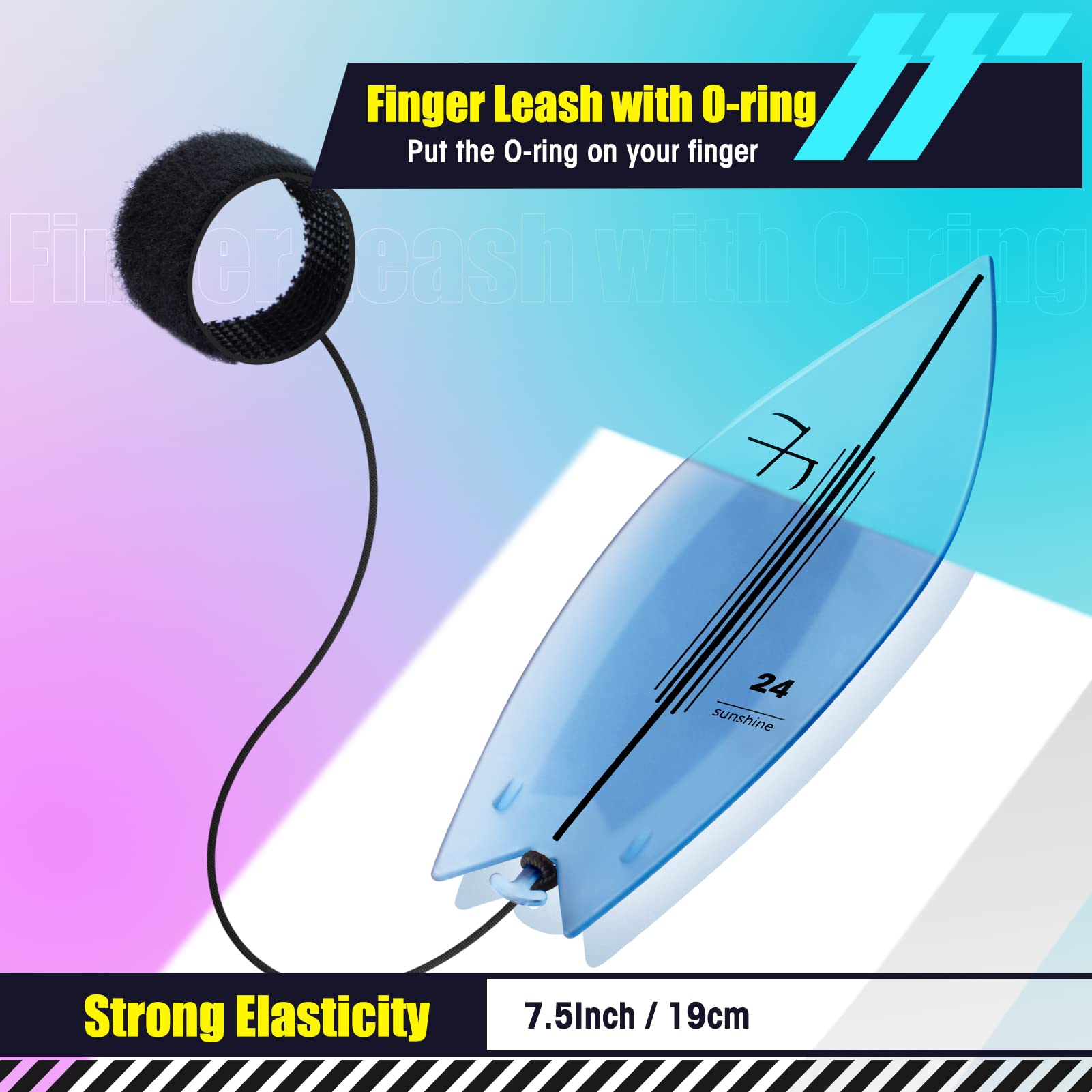 LOEO Finger Surfboard Finger Toy Surf Board Surf The Wind Mini Surfboard for Kids and Surfers(Green)