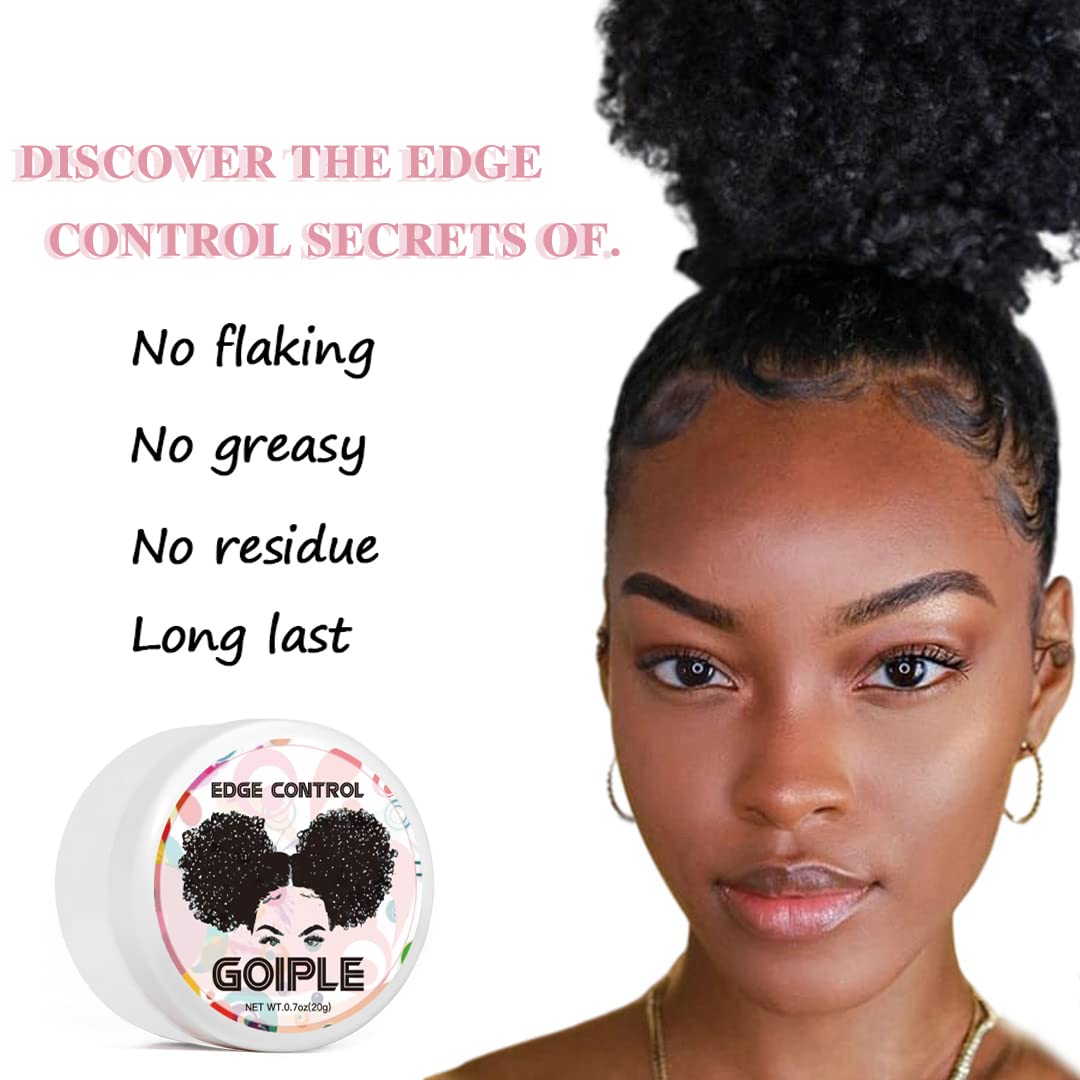 Goiple Adjustable Wig Bands for Lace Frontal and Install - Elastic Bands for Laying Edges and Wig Accessories (Black)