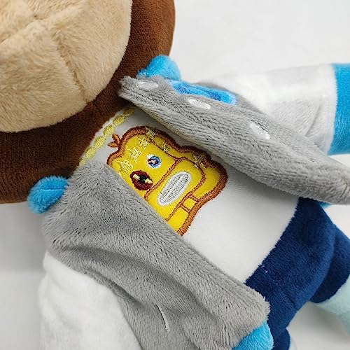 VOZUKO Bear Stuffed Plush Toy Plushie Stuffed Anime Plush Pillow Ultra-Soft Stuffed Doll Plush Toy Gifts(10in)