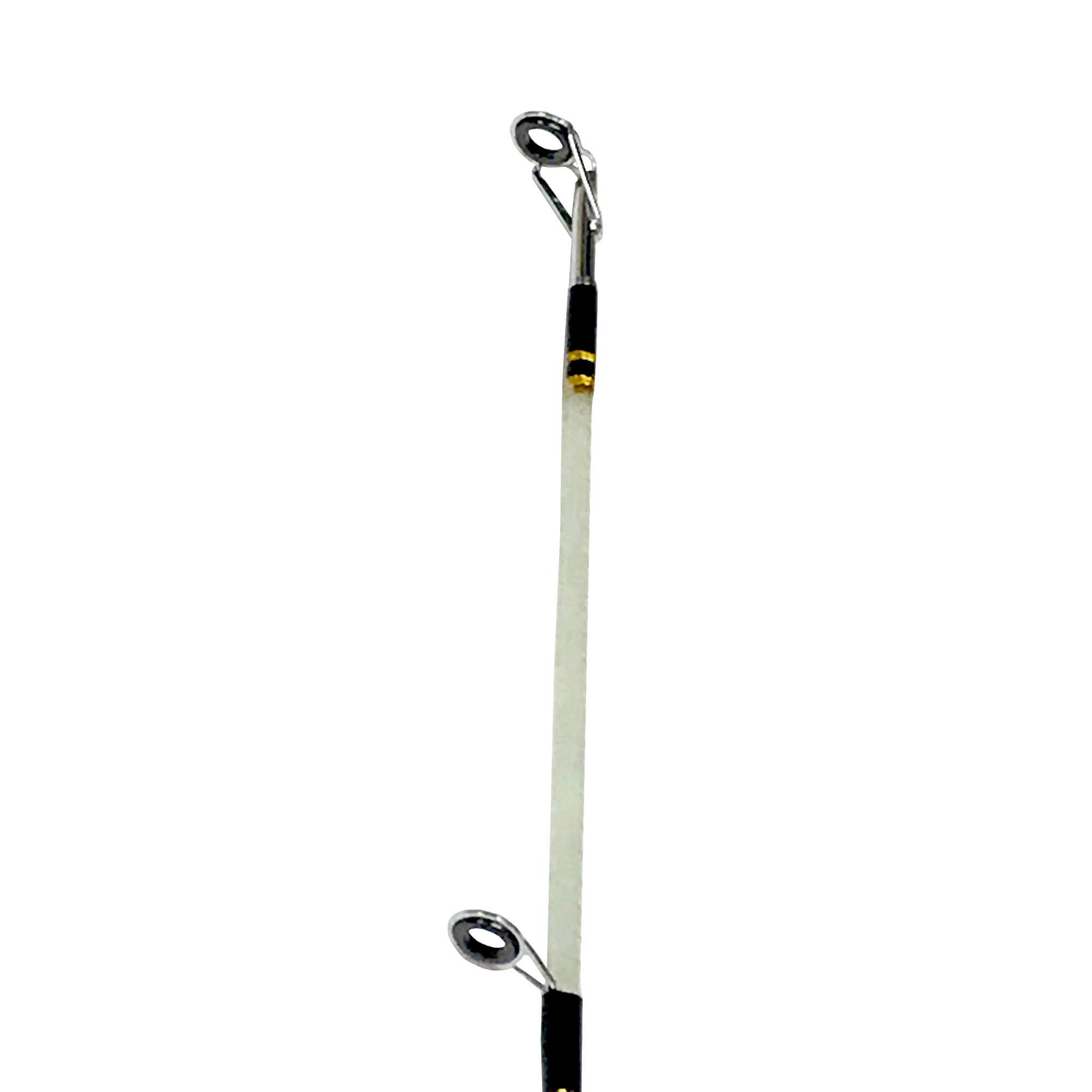 EatMyTackle Pro Spinner | Saltwater Fishing Rod (12-25lb, 2pc. Fast Action, 7ft)