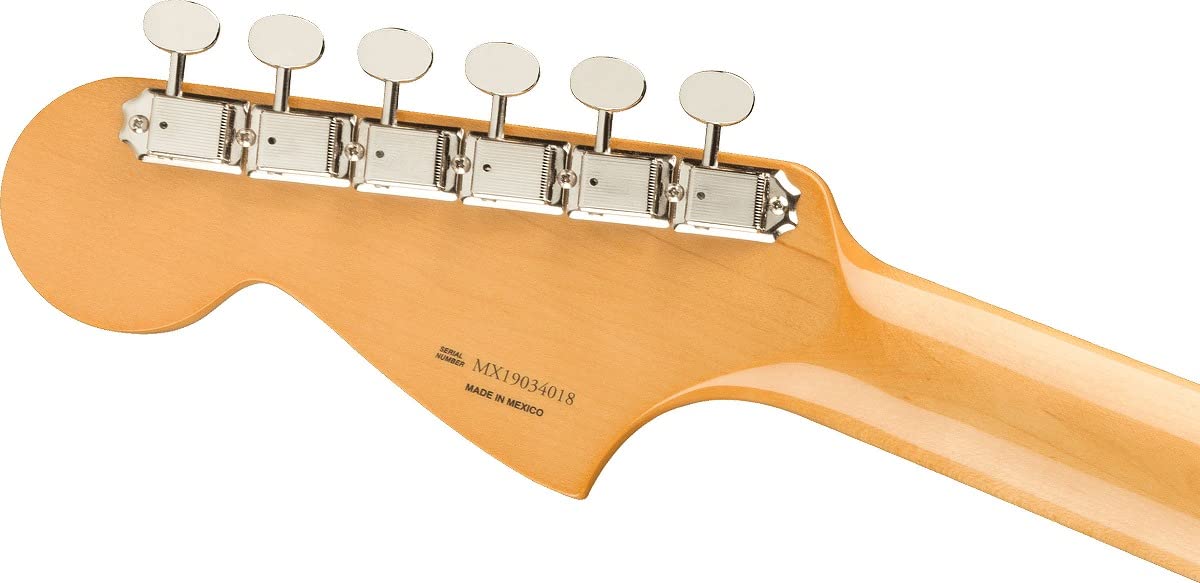 Fender Vintera 60s Jaguar Electric Guitar, with 2-Year Warranty, 3-Color Sunburst, Pau Ferro Fingerboard