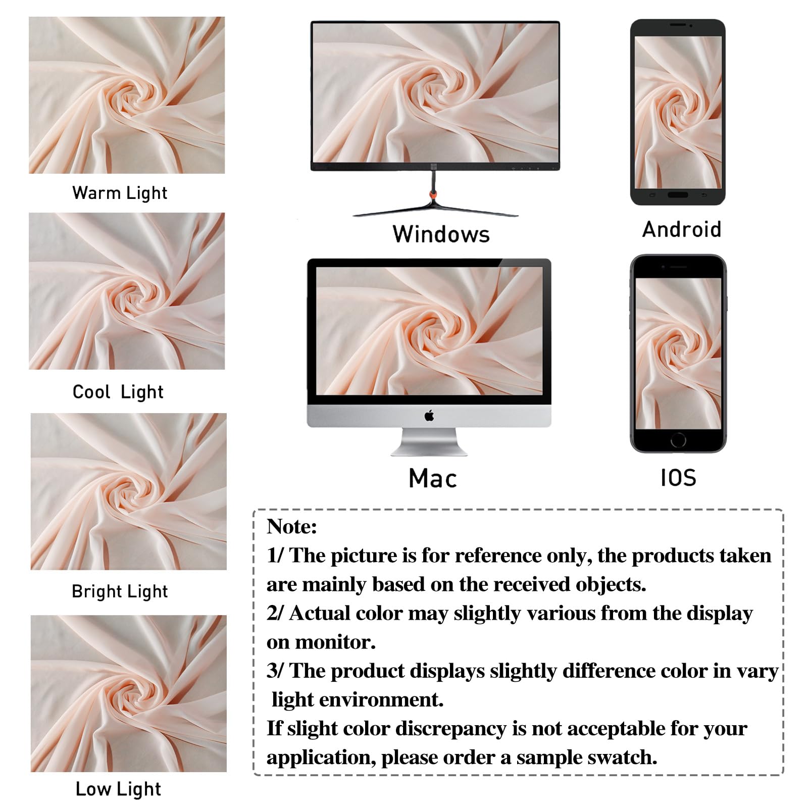 Peach Chiffon Backdrop Curtain-2 Panels 29"x120" Wedding Chiffon Backdrop Drapes Polyester Chiffon Fabric Drapes Birthday Backdrops Voile Window Curtain Photography Backdrop (29''x120''x2pcs, Peach)