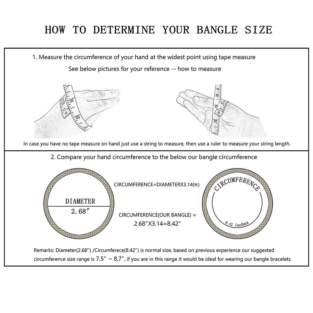 Ensoul 2.68" Inner Diameter Gold Color Multiple Metal Bracelets & Bangles Set for Women Luxury 20Pcs/Set