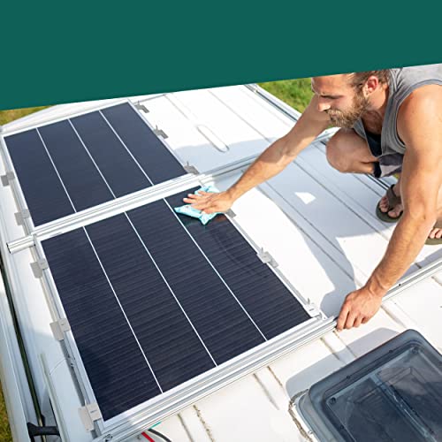 Houseables Solar Panel Mounting Brackets, Roof Panels Z Bracket, 2.5β x 1.5β x 3.9β, 4 Sets (16 Pc), Aluminum, Off Grid, Adjustable Mount Nuts & Bolts, Boat Accessories, Wind Generators, RVs, Trailers