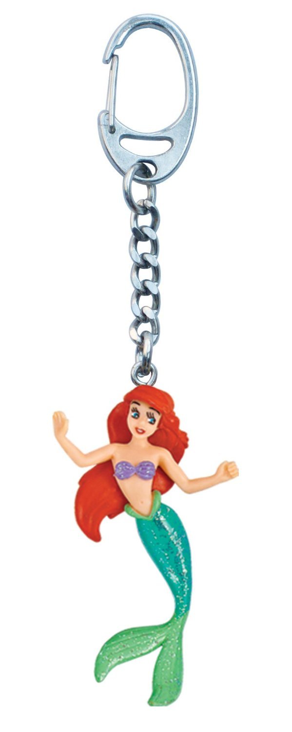 Disney Ariel PVC Figure Keyring,Multi-colored