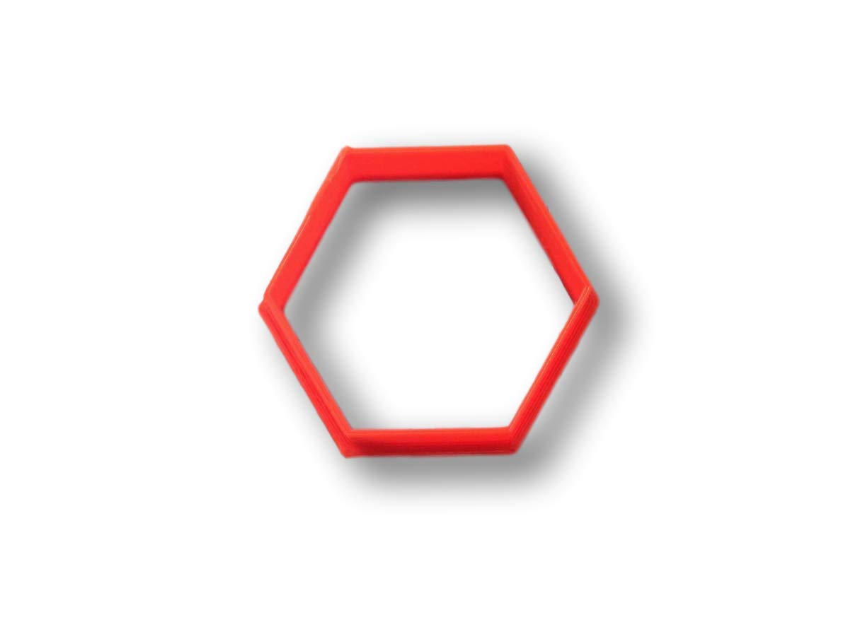 Hexagon Cookie Cutter (4 Inch)