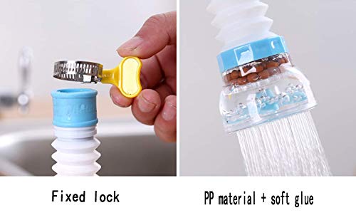Household Faucet Booster, tap Water Cleaning Purifier, Filter (Pack of 3)-Suitable for Standard Faucet, Easy to Install