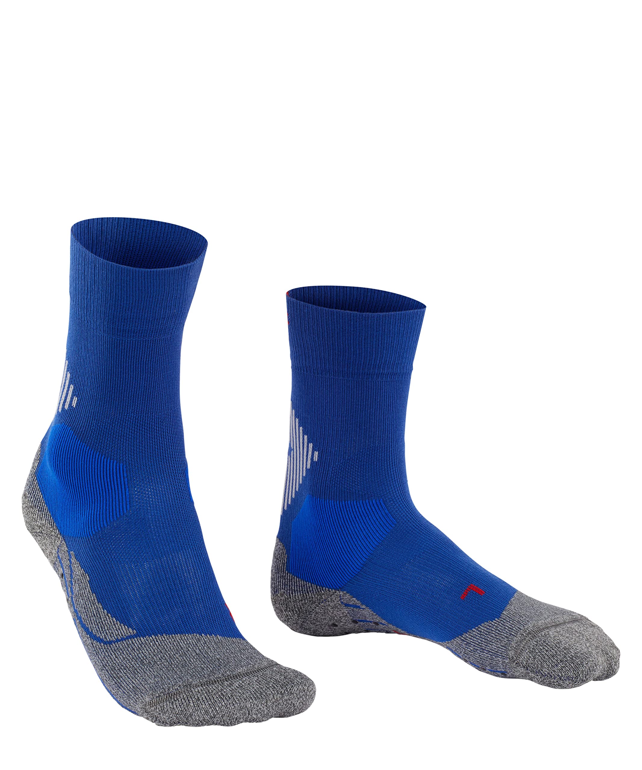 FALKE Unisex 4 GRIP Athletic Socks, Mid Calf, Sole Grips, Light Weight Sport Sock, Breathable Quick Dry, Lyocell, Blue (Blue 6449), 9-10, 1 Pair