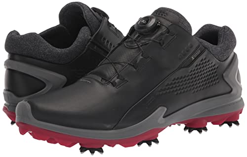 ECCO Men's Biom G 3 BOA Gore-Tex Golf Shoe, Black, 13-13.5