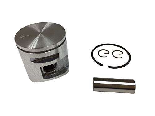 EngineRun 42MM Piston & Piston Ring Kit Compatible With Husqvarna 445 445E 450 450E Jonsered 2245 Parts Chainsaw Replacement Part Fits for OEM 544088403 544 08 84-03