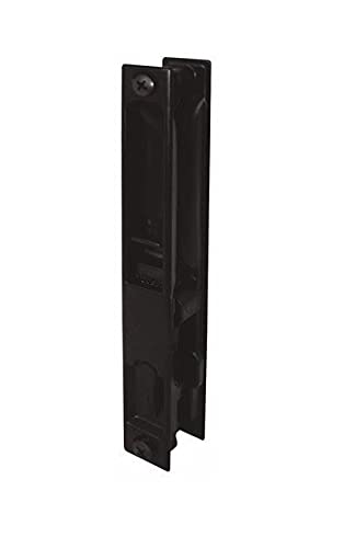 Prime-Line C 1043 Diecast Non-Keyed Patio Sliding Door Handle Set for 1 In. to 1-1/8 In. Thick Sliding Glass Doors, Black (Single Pack)