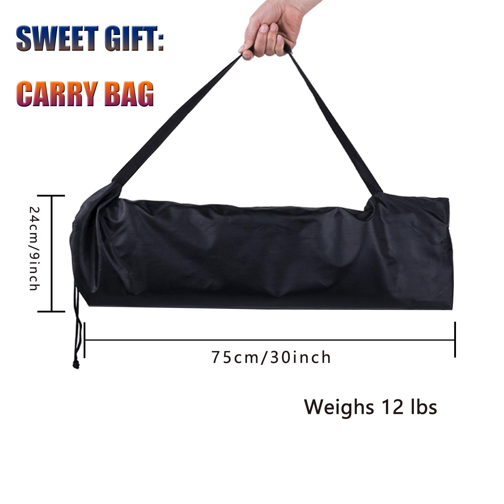 Easy Carry Camping Table, Folding Portable Table with Storage Bag Heavy Duty RV BBQ Cooking
