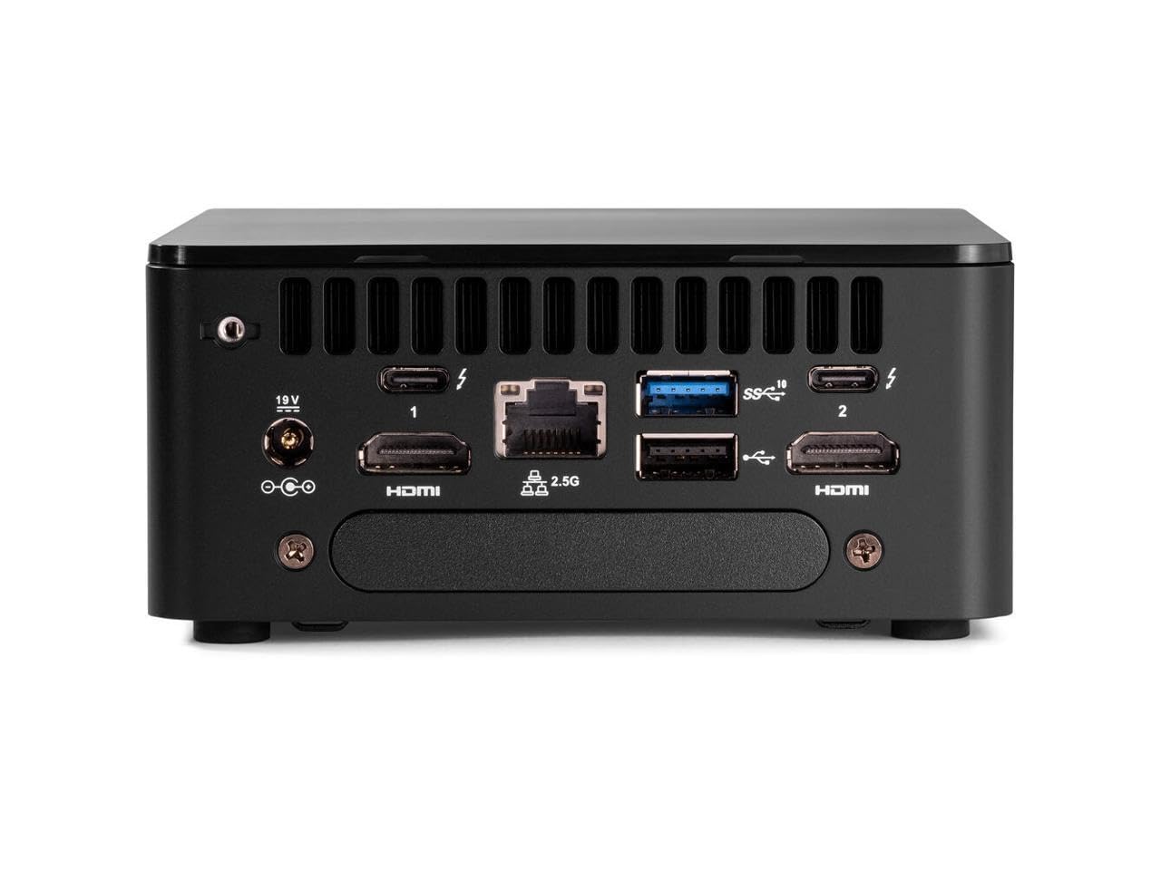 Intel NUC 12 Pro NUC12WSHv5 Barebone System - Mini PC - Socket BGA-1744 Core i5 12th Gen i5-1250P Dodeca-core [12 Core], Black