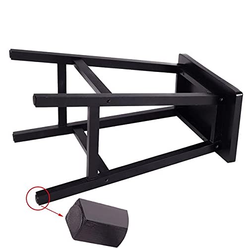 LLAMN 2pcs Pine Wood Saddle Seat Bar Stool Spa Tattoo Massage Salon Furniture