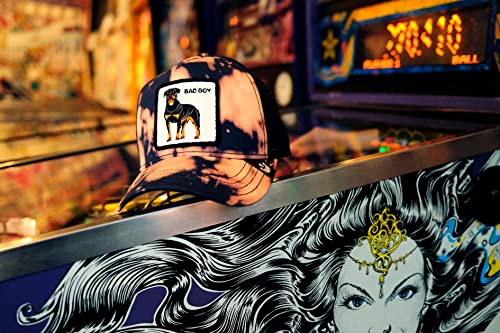 Goorin Bros. The Farm Acid Wash Trucker Hat, Navy (Acid Dog), One Size