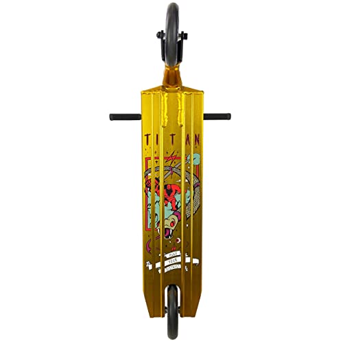 District Pro Scooters Titan Complete Stunt Street Scooter - Intermediate and Beginner Freestyle Scooter for Kids, Teens, and Adults of Any Age