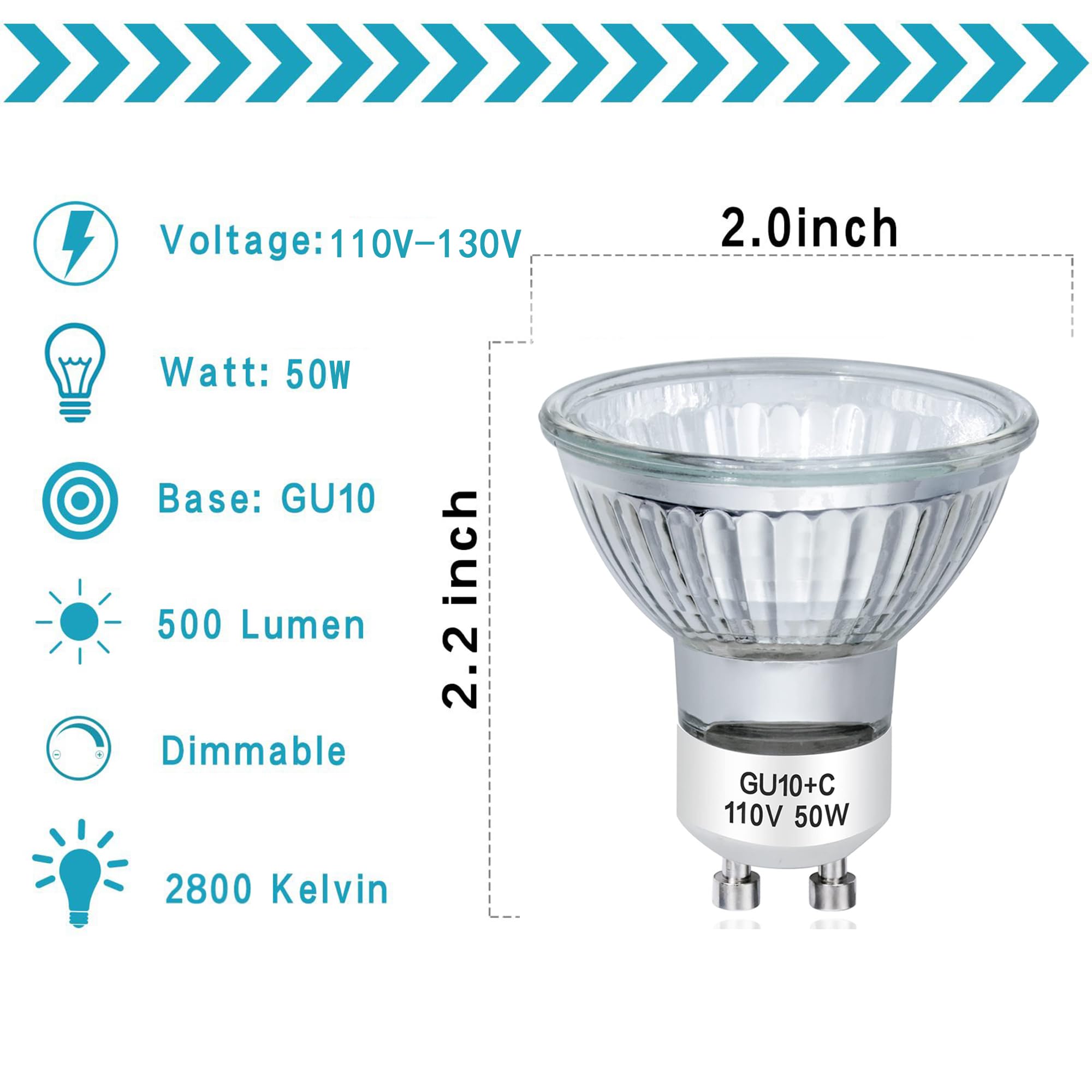 MOFALA 2Pcs Candle Warmer Light Bulbs Accessories, 50 Watt Wax Warmer Bulbs for Full Size Adjustable Temperature Height Candle Warmer Lamp
