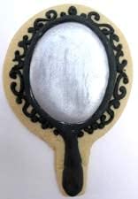Hand Mirror 4.5 Inch Cookie Cutter from The Cookie Cutter Shop – Tin Plated Steel Cookie Cutter