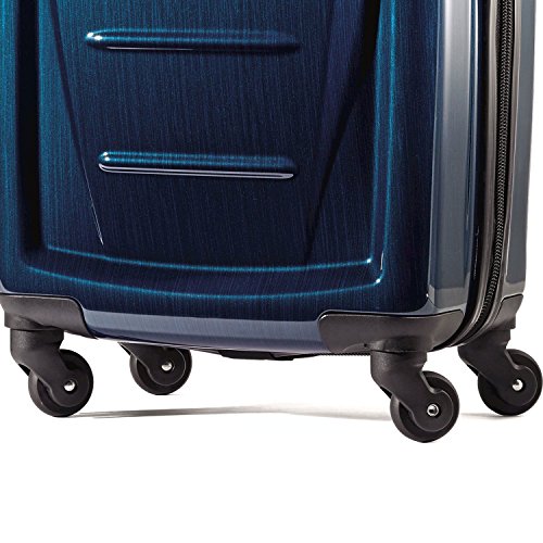 Samsonite Winfield 2 Fashion Hardside Spinner SET OF 3, 20-inch & 24-inch & 28-inch, Deep Blue