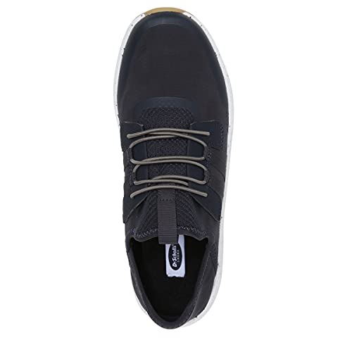 Dr. Scholl's Mens Hide Out Sneaker Navy Fabric 8 M