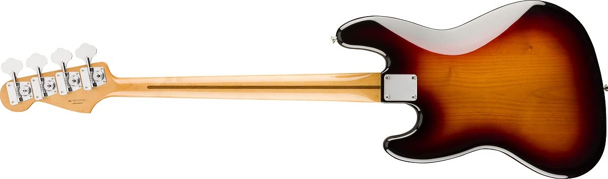Fender Vintera 70s Jazz Bass, 3-Color Sunburst, Pau Ferro Fingerboard