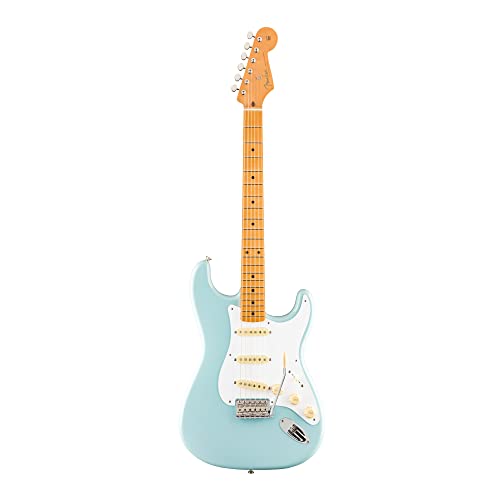 Fender Vintera 50s Stratocaster Electric Guitar, with 2-Year Warranty, Sonic Blue, Maple Fingerboard