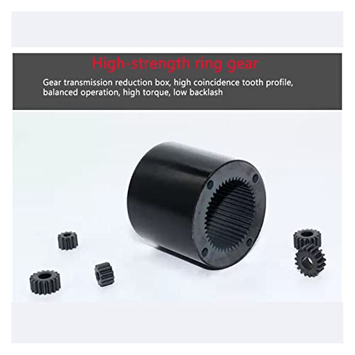 KAWELA DC Motor 42mm Planetary Reducer Planetary Gearbox Reducer Motor can be Equipped with d c Motor 775 : 1 to 368.7 with 5.0 (Size : 1to 515.6 with 5.0)