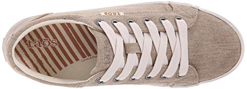 Taos Footwear Women's Star Canvas Sneaker - Style and Comfort Khaki Wash 8.5 M US