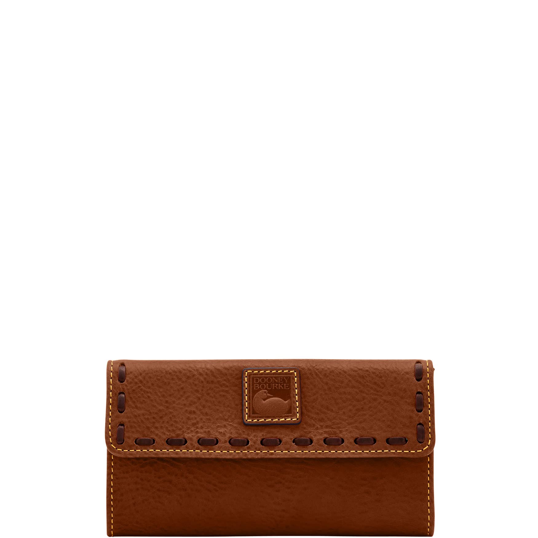 Dooney & Bourke Handbag, Florentine Continental Clutch - Chestnut