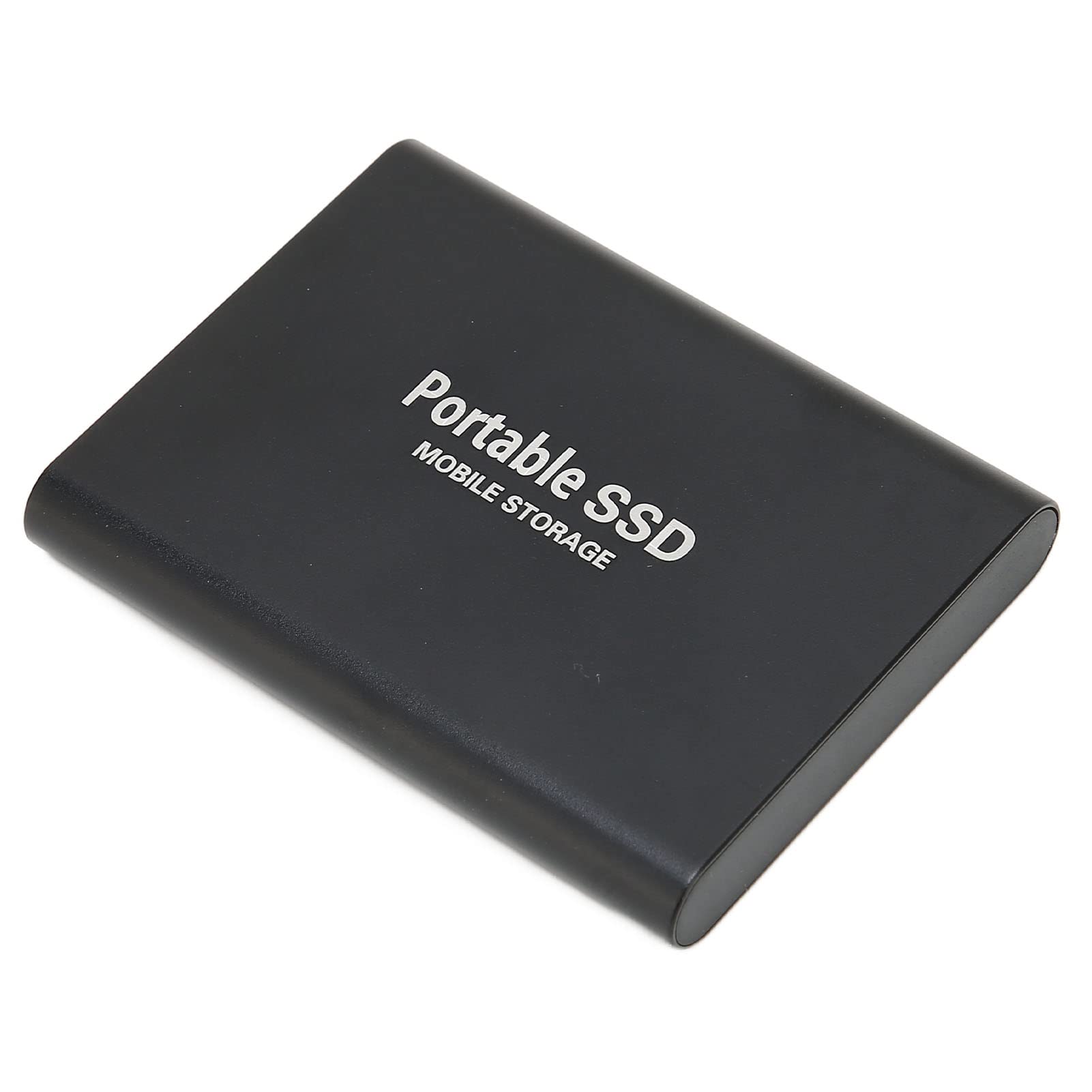 wendeekun Portable External SSD Hard Drive,Type C External Hard Drive,Portable Light Weight SSD Hard Drive Storage for OS X for Windows 10 8 7 XP for Linux((Black 64GB))