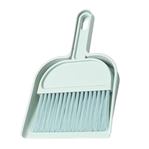 Mini Desktop Broom and Dustpan Set Tiny Portable Cleaning Brush for Versatile Household Use