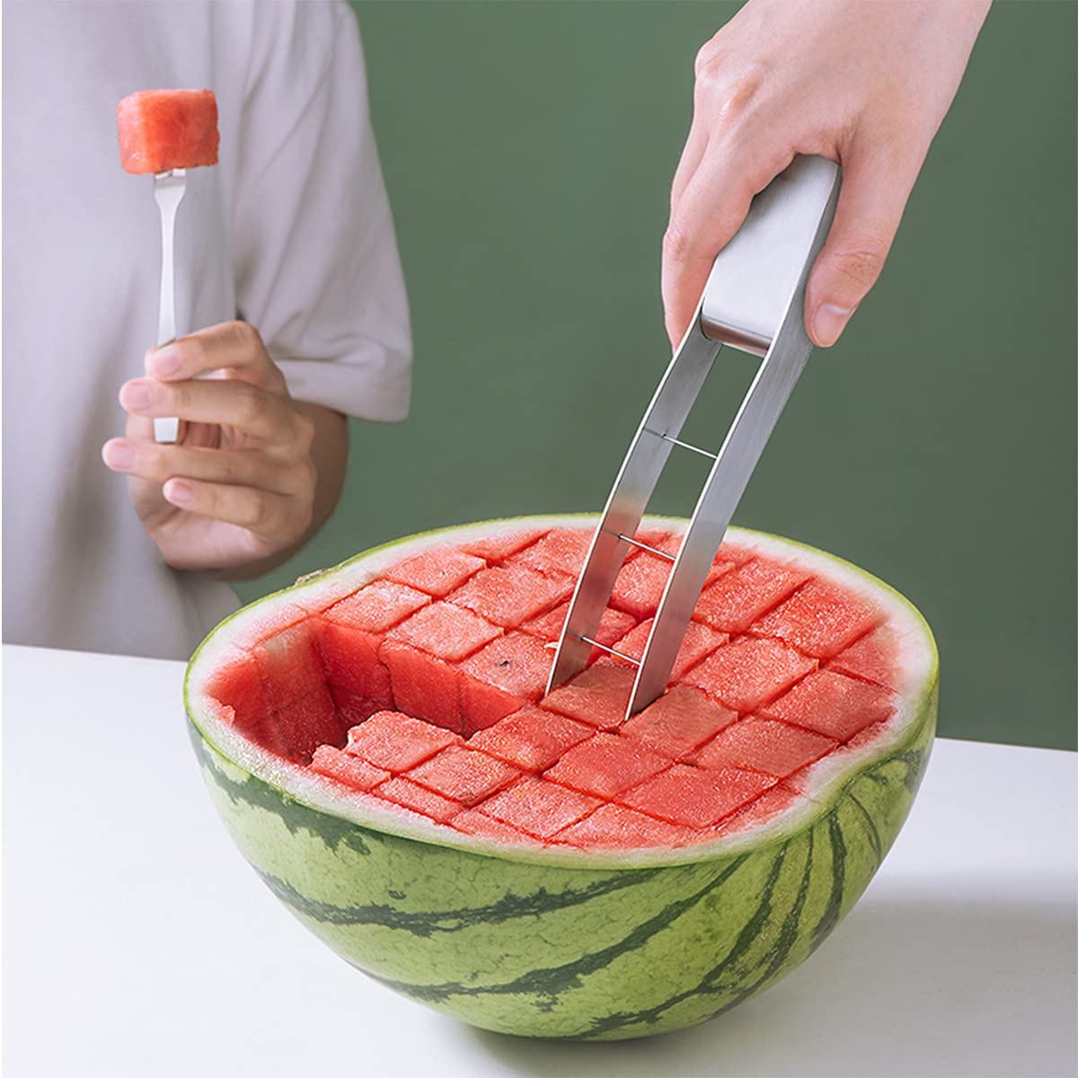 GOOD GRIPS Watermelon Slicer and Stainless Steel Watermelon Slicer