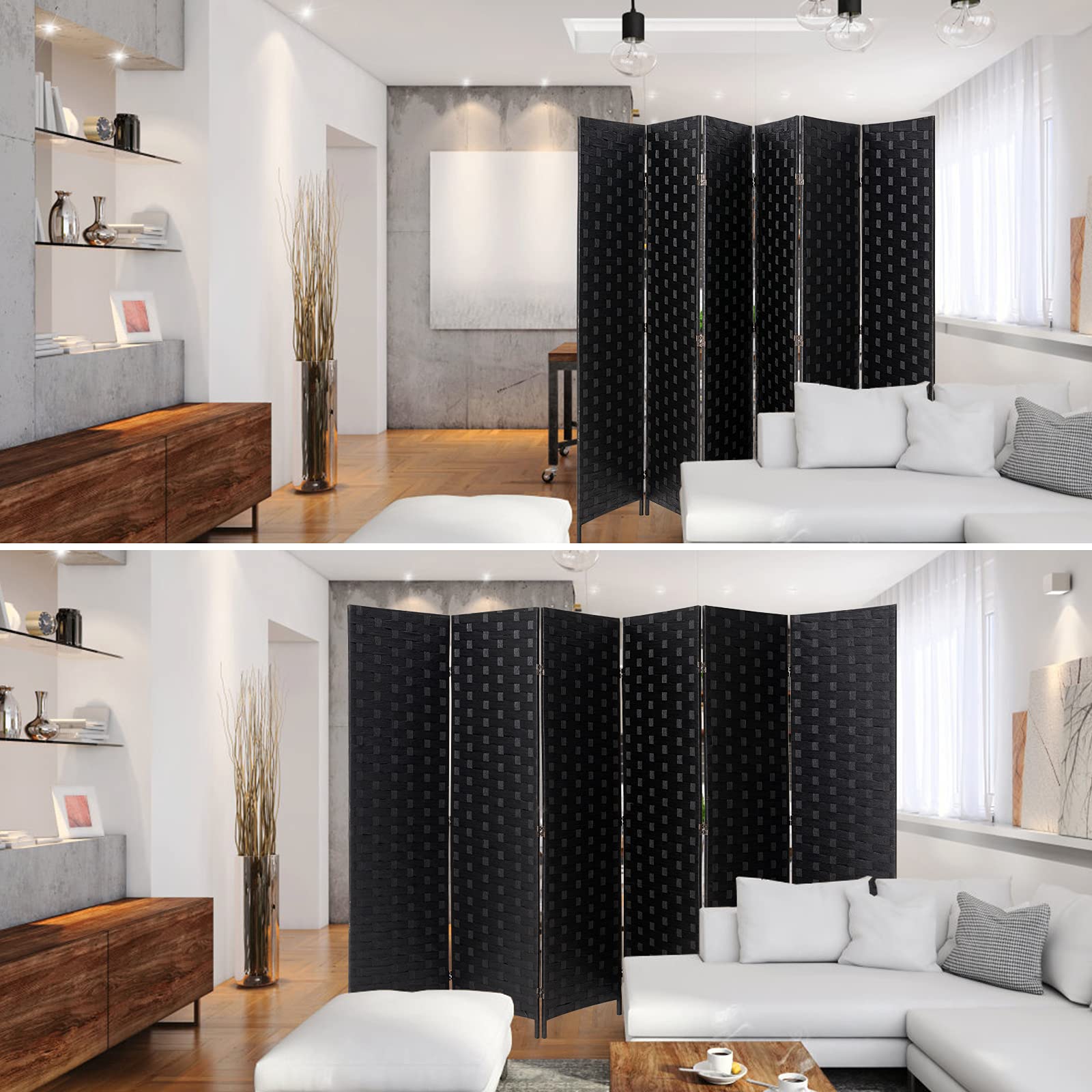 Esright 6 Panels Room Divider