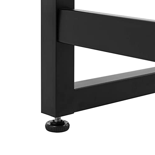 VASAGLE L-Shaped Computer Desk, Industrial Workstation for Home Office Study Writing and Gaming, Space-Saving, Easy Assembly, 55.1”D x 51.2”W, Greige
