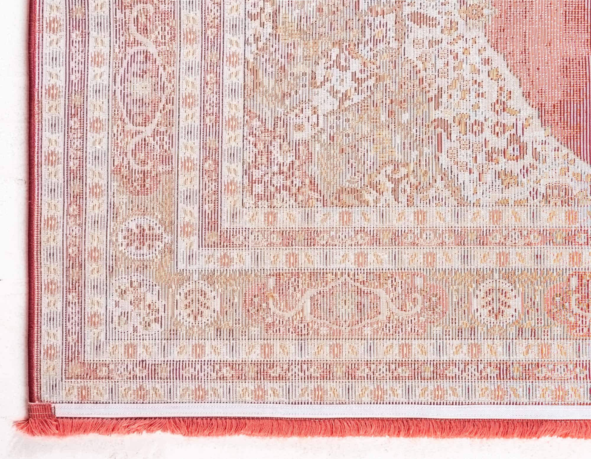 Unique Loom Baracoa Collection Area Rug - Regla (2' 2" x 6' 1" Runner, Red/ Green)