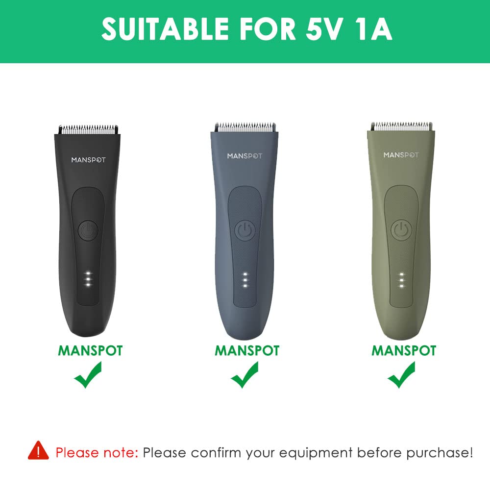 Mrgru Replacement Blade for Hair Trimmer Compatible with MANSPOT Electric Groin Hair Ball Trimmer/Shaver for Men Replacement Head