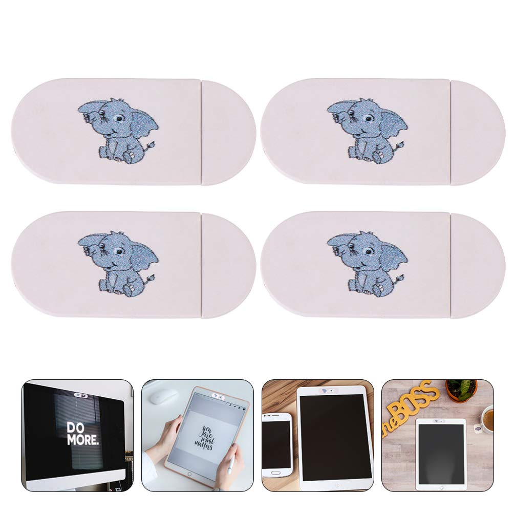 SOLUSTRE 8 pcs Camera Privacy Cover Computer Tablet cam Privacy Blocker Camera Blocker Cover Webcam limpiador de Tablet Camera Cover Tablet Phone Camera Slide Cover Gp02 Laptop Video Camera