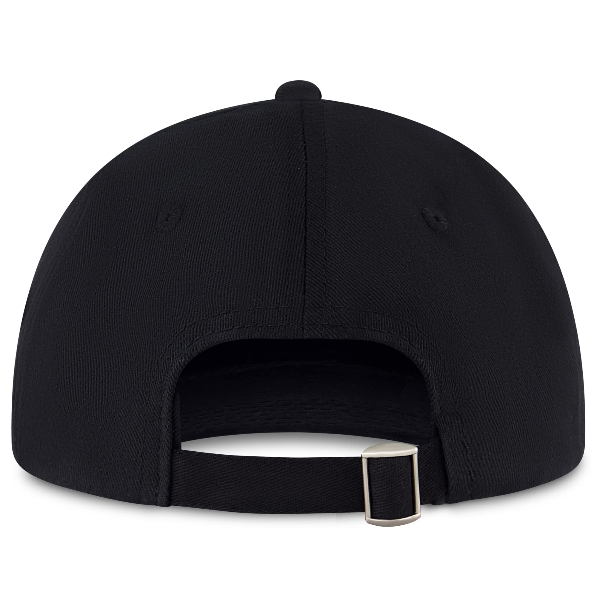 Disney Men's Baseball Cap, Mickey Mouse Adjustable Hat for Adult, Black, One Size