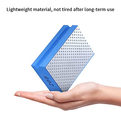 Kakalote Diamond Hand Polishing Pad Diamond Sanding Pads Marble Tile Polishing Pad for Stone Ceramic Tile Glass Grinding Trimming 4Pcs/Set Grit 60# 100# 200# 400#(3.74x2.36x1.22inch)