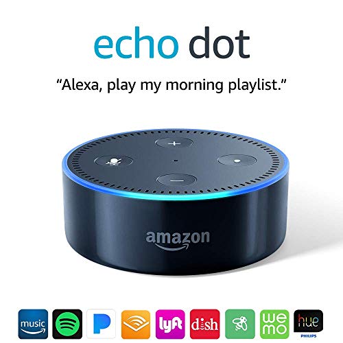 Echo Dot (2nd Generation) - Smart speaker with Alexa - Black