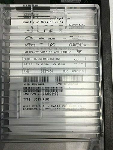 EMC HGST 118032924-02 HUSSL4010BSS600 0B27404 005050183 SSD, 100GB
