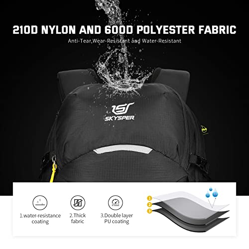 SKYSPER Hiking Daypack 25L for Men Women Lightweight Waterproof Camping Backpack, Day Pack for Travel Outdoor