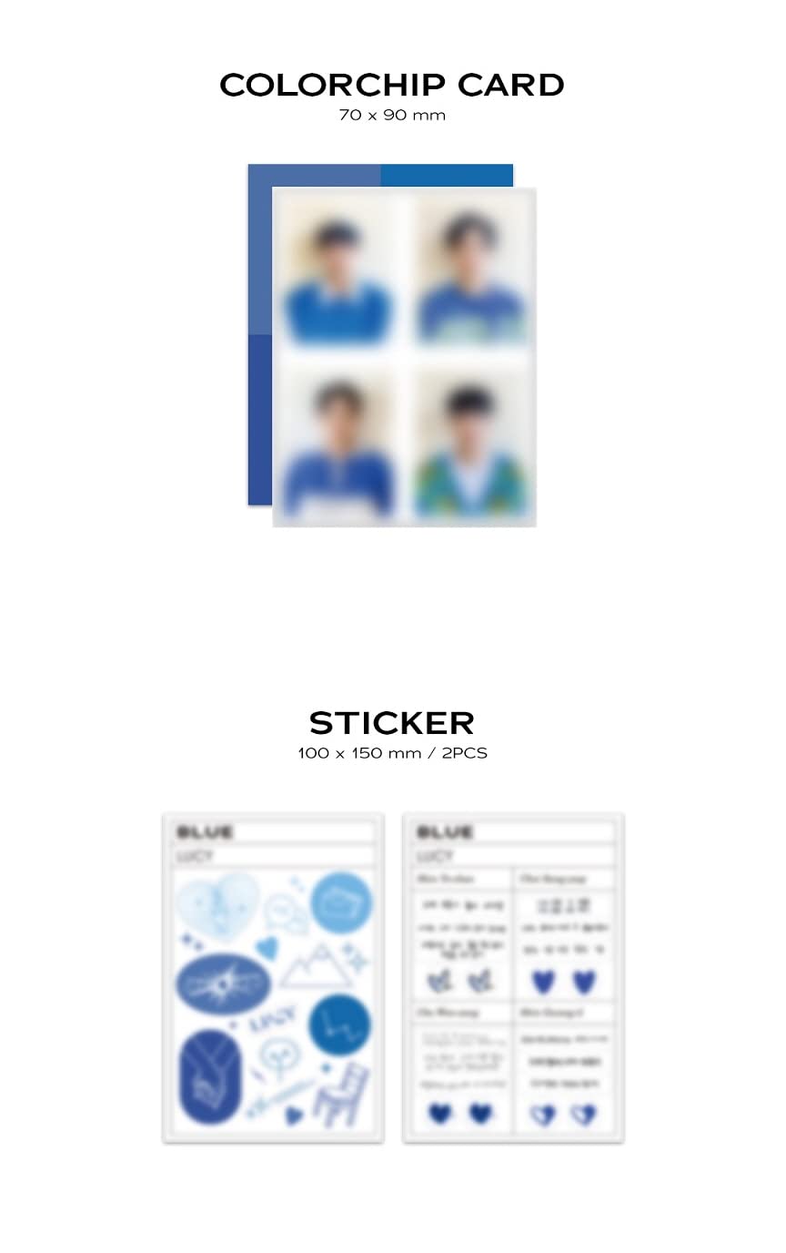 Lucy - Blue (2ND EP) CD + On Pack Poster