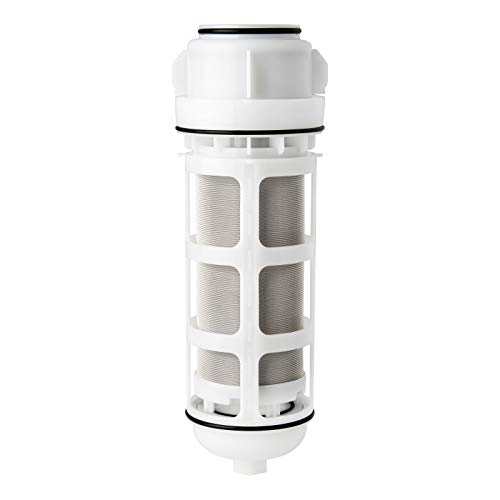 iSpring FWSP100ARB Reusable Spin Down Sediment Water Filter Replacement Cartridge with Scrapper and Seal Cover for WSPARB Series, 1 Count (Pack of 1), White