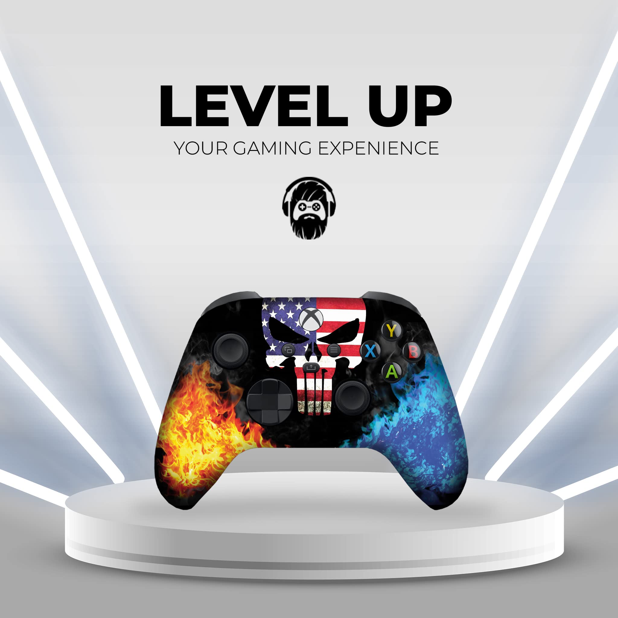 DreamController Weed Plants Custom X-box Controller Wireless compatible with X-box One/X-box Series X/S Proudly Customized in USA with Permanent HYDRO-DIP Printing(NOT JUST A SKIN) (MODDED)