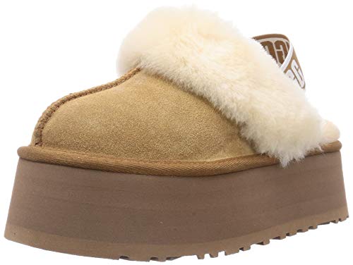 UGG Women's Funkette Slipper, CHESTNUT, 8