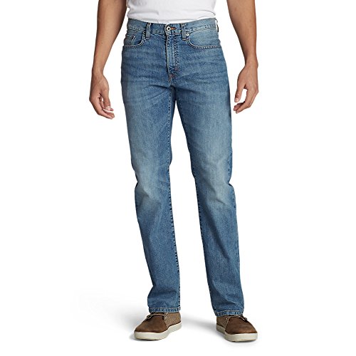 Eddie Bauer Men's Flex Jeans - Straight Fit, Canyon, 32W x 30L