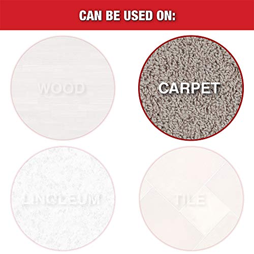 Super Sliders 7" Slide & Hide Reusable Furniture Sliders for Carpet - Effortless Moving and Surface Protection, Beige (4 Pack)