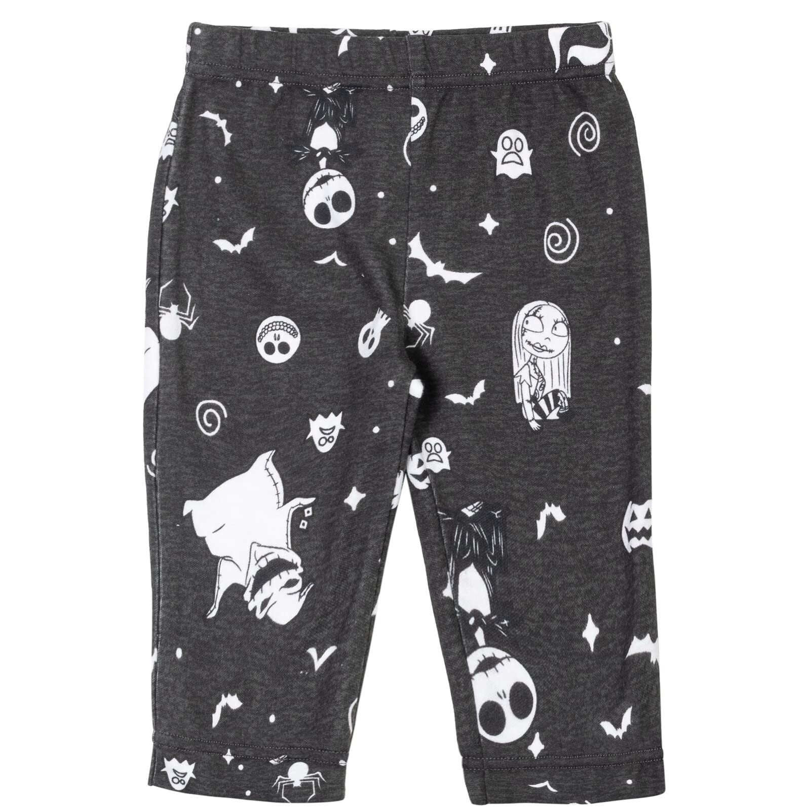Disney Nightmare Before Christmas Sally Jack Skellington Newborn Baby Boys Bodysuit Pants and Hat 3 Piece Outfit Set 0-3 Months