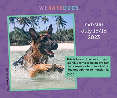 WeRateDogs 2023 Day-to-Day Calendar